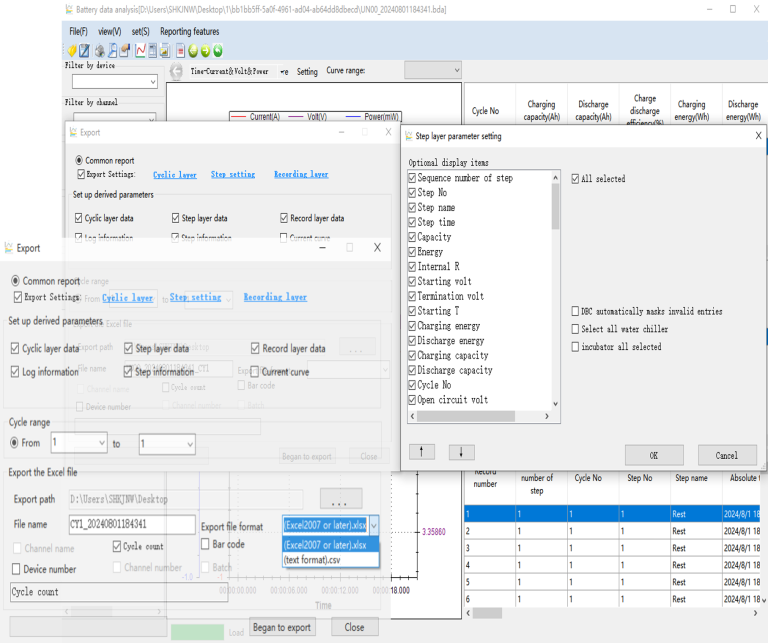 Battery Test Software | Smart Monitoring-Analysis Solutions