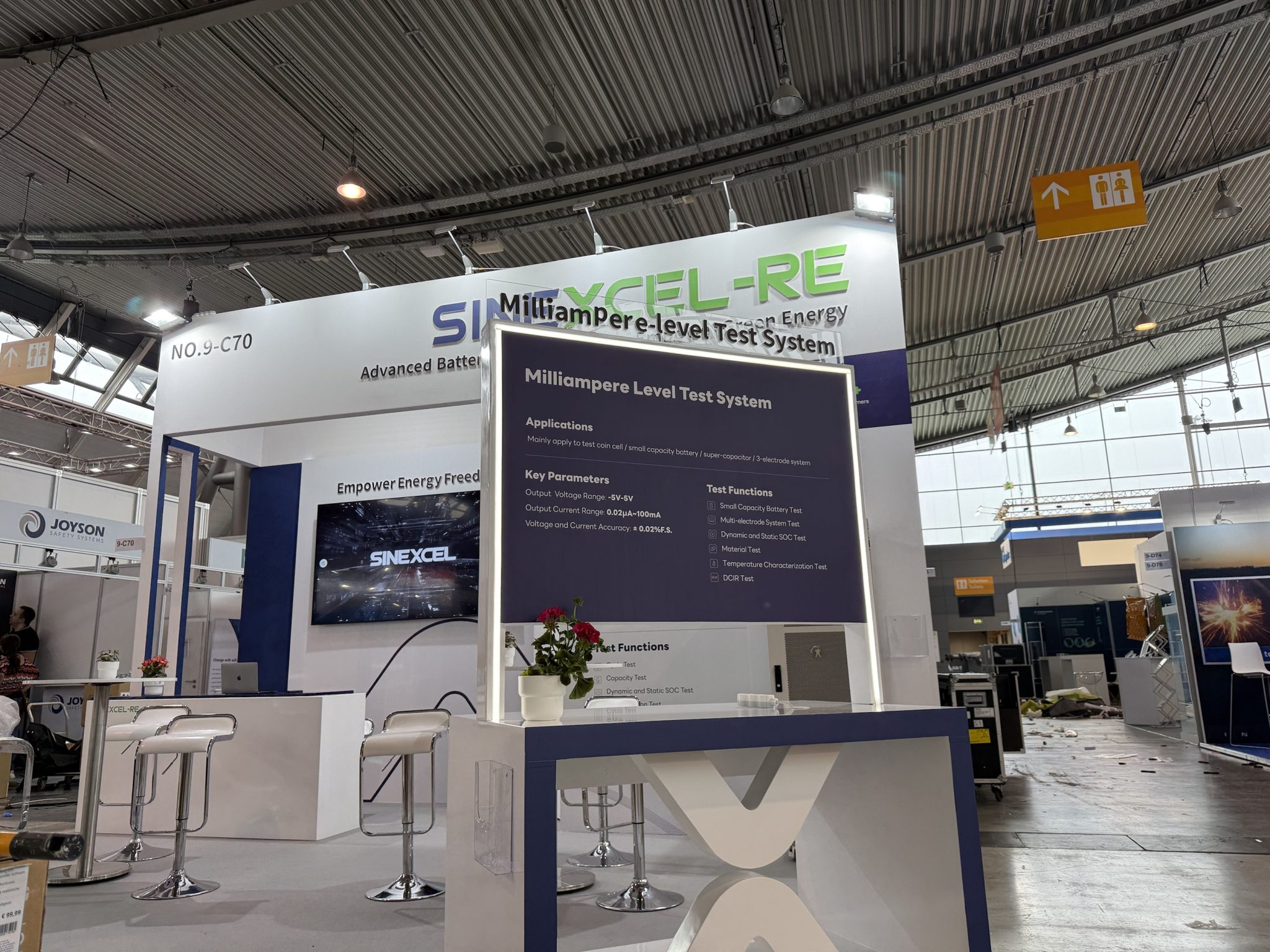 SINEXCEL-RE at The Battery Show Europe 2025